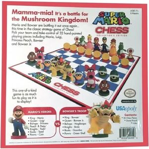 Usaopoly | Games | Usaopoly Super Mario Chess Collectors Edition Board ...